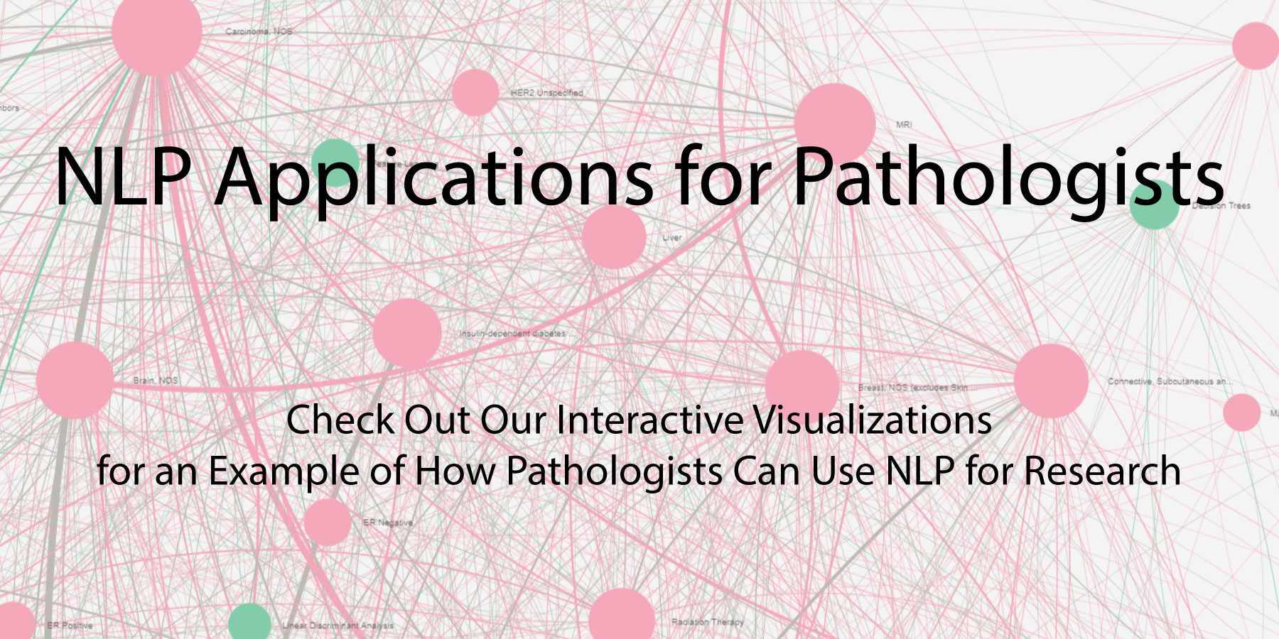 Visualizations of Pathology Data Extracted through NLP